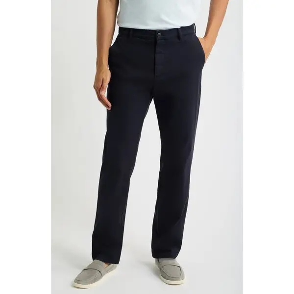 Canali Regular Fit Stretch Cotton Gabardine Chino Pants