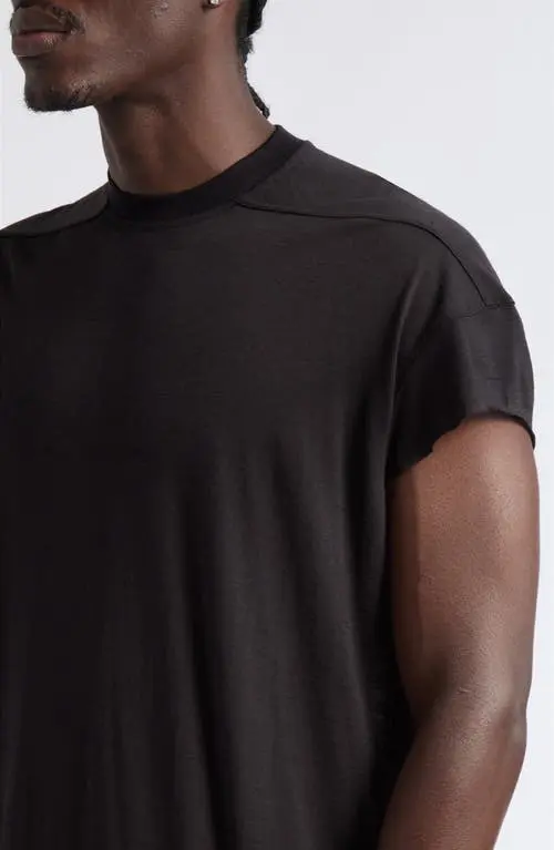 Rick Owens Bolan Cotton Twill Cutoff Jeans