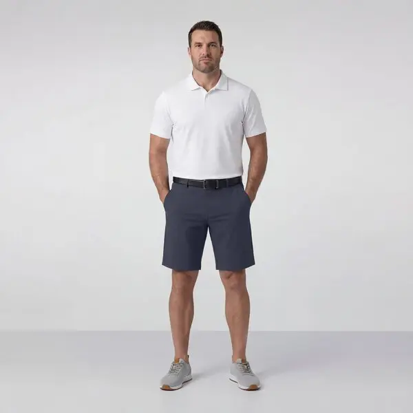 JACK ARCHER Jetsetter Tech Shorts 9-inch - Deep Blue