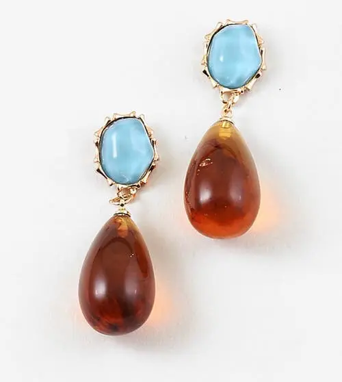 ERIN MCDERMOTT JEWELRY Amber Cove Earrings