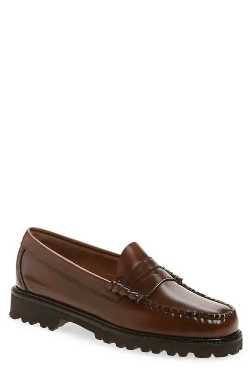 G.H.BASS Larson Lug Penny Loafer - Melon