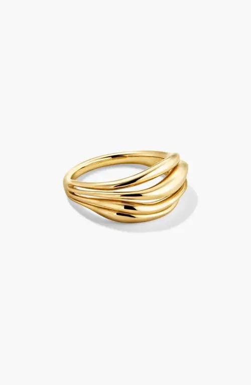 Mejuri Bold Open Dôme Ring - Gold
