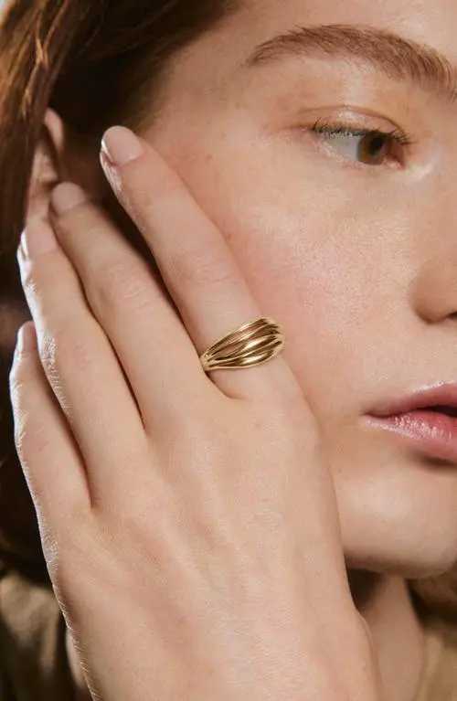 Mejuri Bold Open Dôme Ring - Gold