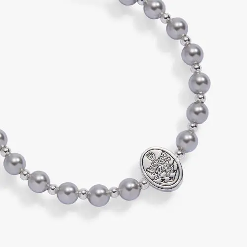ALEX AND ANI The Twilight Saga Cullen Crest Beaded Charm Bangle