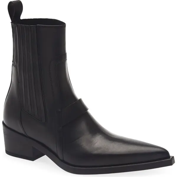 Rick Owens Tower Pointed Toe Boot - Black