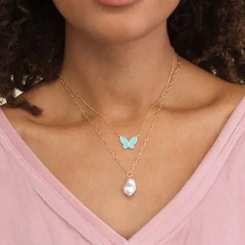 THE LOVERY FINE JEWELRY Single Link Necklace