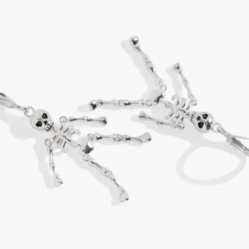ALEX AND ANI Skeleton Drop Earring