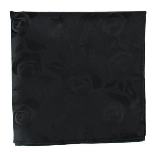 ASCENTIX Rose Print Tone On Tone Tie & Pocket Square Bundle