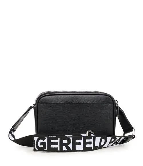 Karl Lagerfeld Paris Maybelle Crossbody Bag - Black/stone
