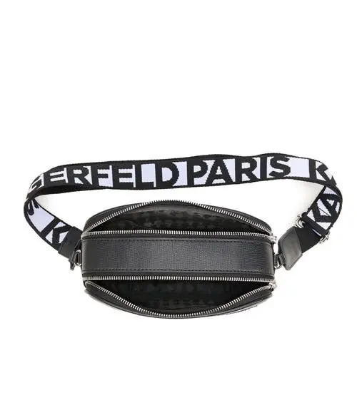 Karl Lagerfeld Paris Maybelle Crossbody Bag - Black/stone