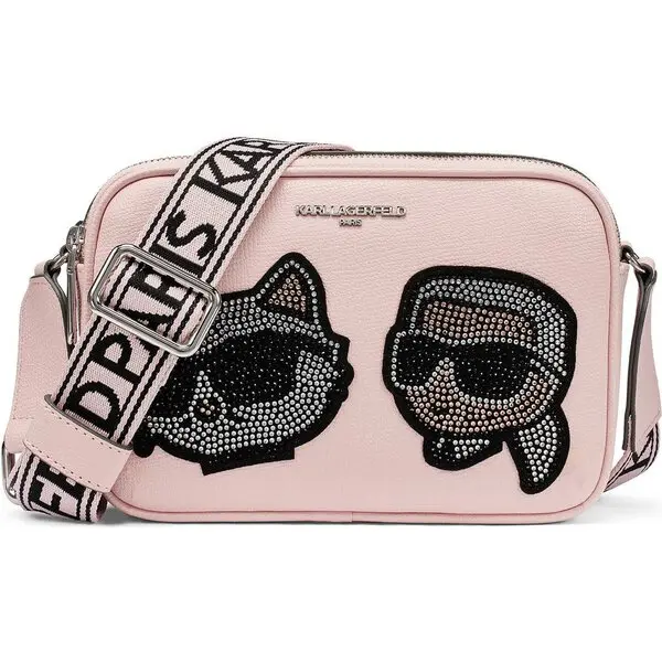 Karl Lagerfeld Paris Maybelle Karl And Choupette Crossbody Bag