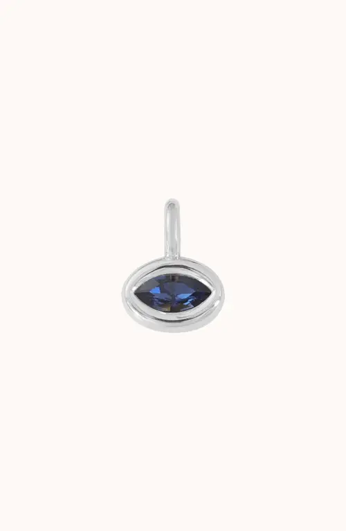 JOIANA JEWELRY Millie Charm - Navy/white Silver