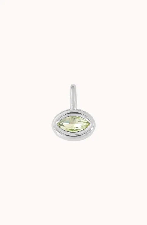 JOIANA JEWELRY Millie Charm - Pear/white Silver