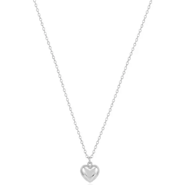 THE LOVERY Fine Jewelry Heart Necklace - Sterling Silver