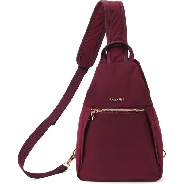 BAGGALLINI Securtex Jet Set Anti-theft Triangle Sling - Jam