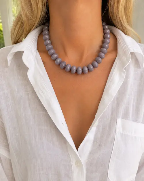 ERIN MCDERMOTT JEWELRY Silver Lining Necklace