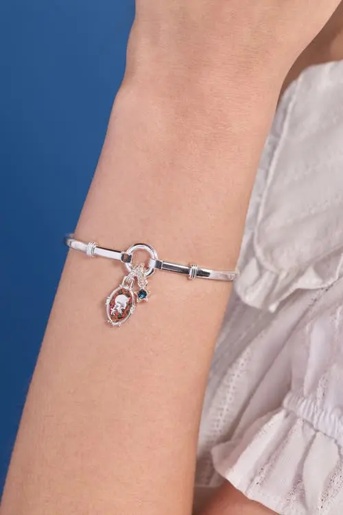 ALEX AND ANI American Girl® Molly 'lovable' Tension Bangle