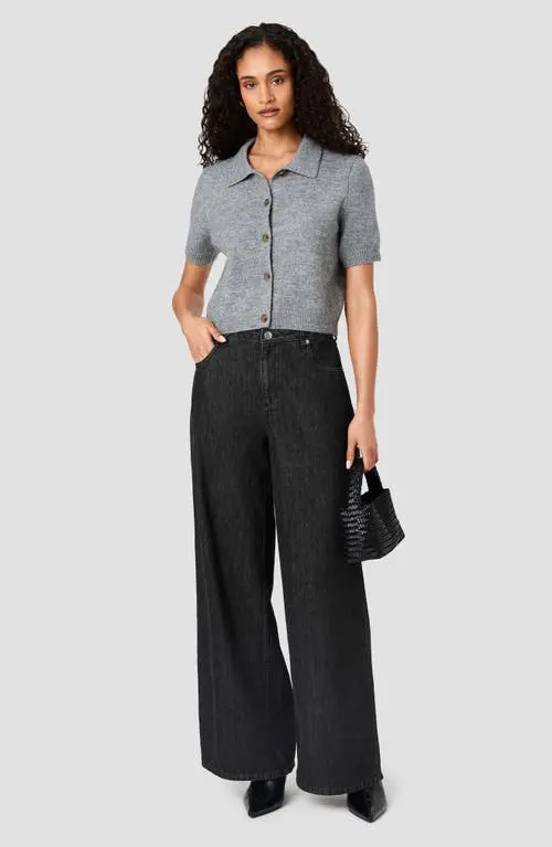 French Connection Suzie Knit Short Sleeve Cropped Cardigan