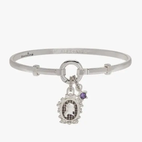 ALEX AND ANI American Girl Samantha "kind" Bangle - Silver
