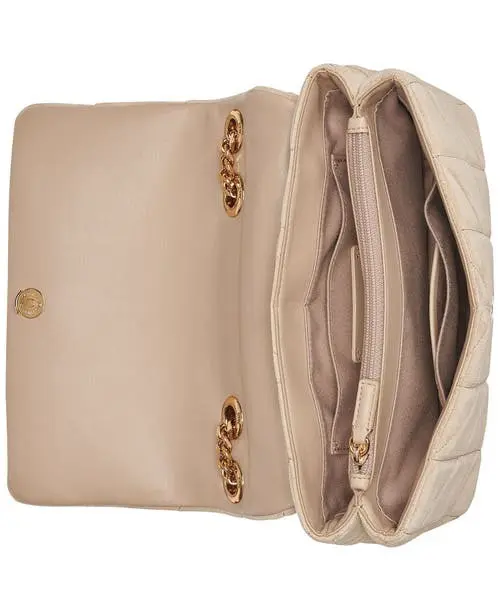 Karl Lagerfeld Paris Lafayette Embellished Suede Shoulder Bag