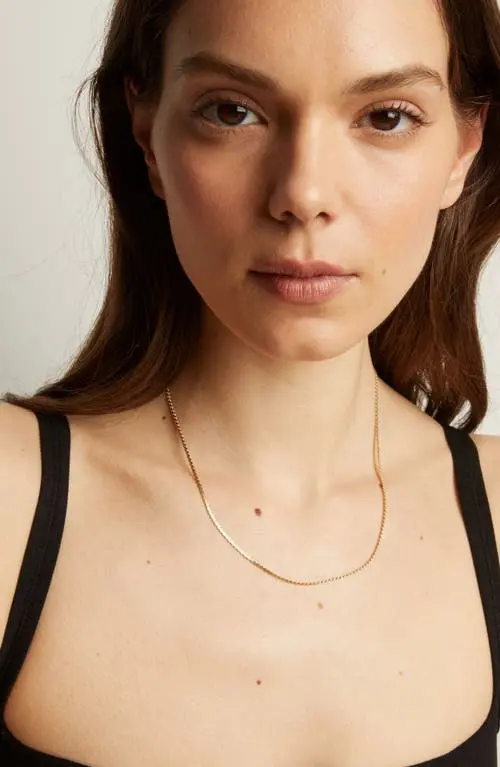 AURATE Wave Chain Necklace
