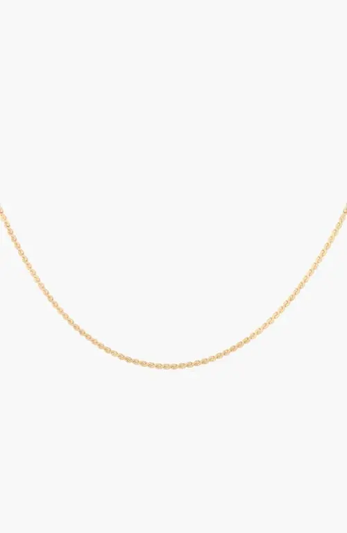 AURATE Wave Chain Necklace