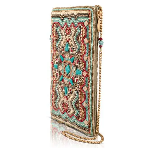 MARY FRANCES ACCESSORIES Trail Crossbody Phone Bag