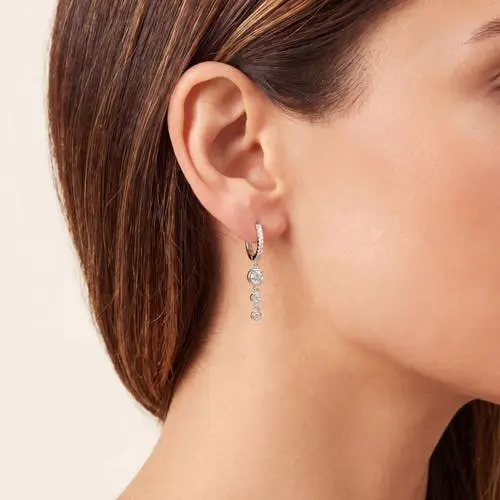 THE LOVERY Fine Jewelry Gold-plated Huggie Hoop Earrings