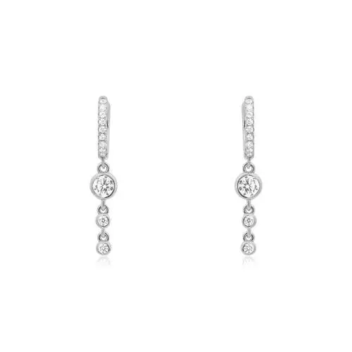 THE LOVERY Fine Jewelry Gold-plated Huggie Hoop Earrings