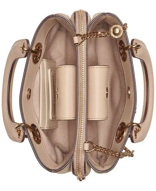 Karl Lagerfeld Paris Benoite Suede Shoulder Bag