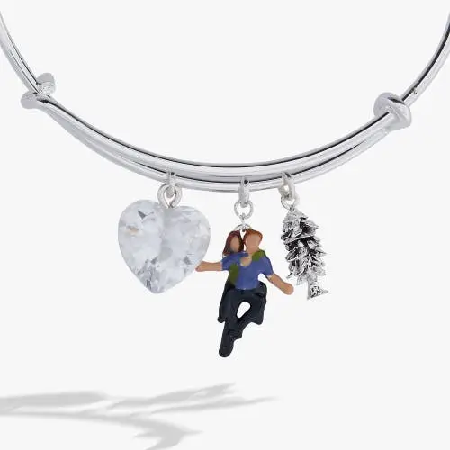 ALEX AND ANI The Twilight Saga Bella & Edward Charm Bangle