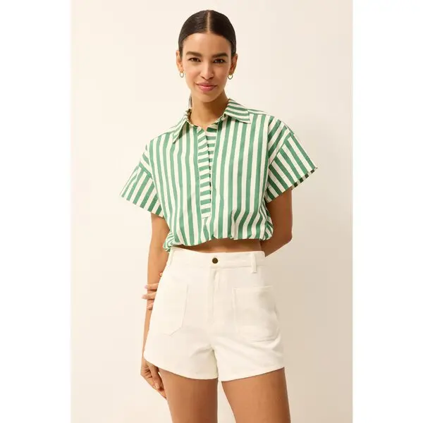 MARIE OLIVER Sierra Top - Verdure
