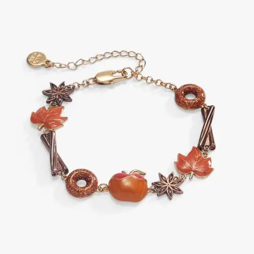 ALEX AND ANI Apple Cider & Spices Charm Bracelet