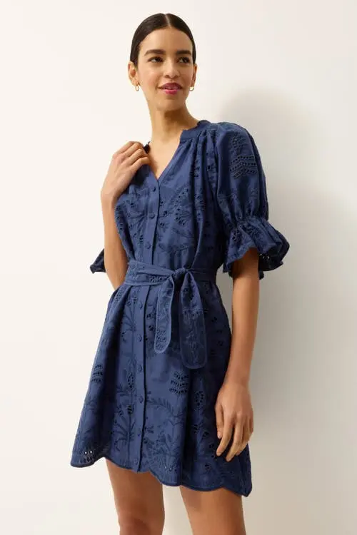 MARIE OLIVER Inaya Dress - Navy