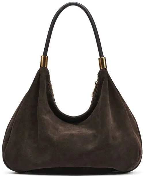 Karl Lagerfeld Paris Maelynn Suede Hobo Bag