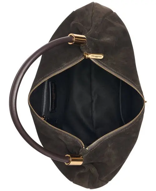 Karl Lagerfeld Paris Maelynn Suede Hobo Bag