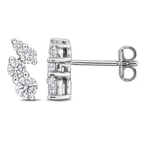 JULIANNA B. Lab-grown Diamond Graduated Stud Earrings