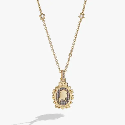 ALEX AND ANI American Girl® Samantha™ "kind" Locket Necklace By - Gold