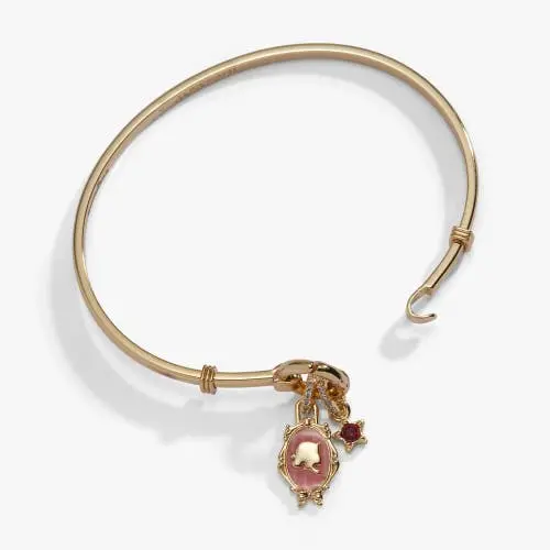 ALEX AND ANI American Girl® Addy 'resilient' Tension Bangle - Gold