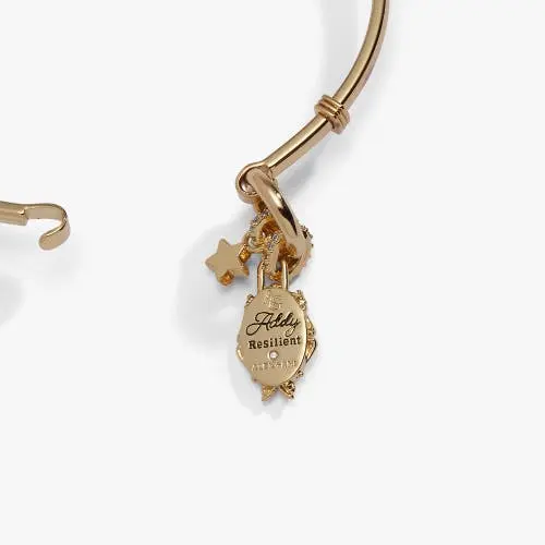 ALEX AND ANI American Girl® Addy 'resilient' Tension Bangle - Gold