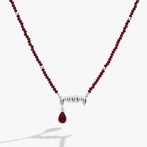 ALEX AND ANI Vampire Teeth Fangs Pendant
