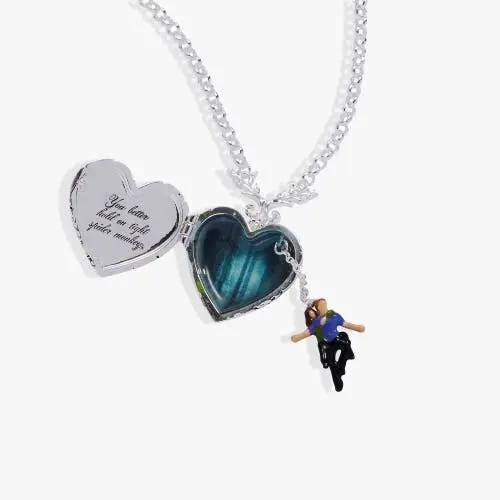 ALEX AND ANI The Twilight Saga Spider Monkey Locket Necklace - Silver