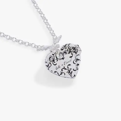 ALEX AND ANI The Twilight Saga Spider Monkey Locket Necklace - Silver