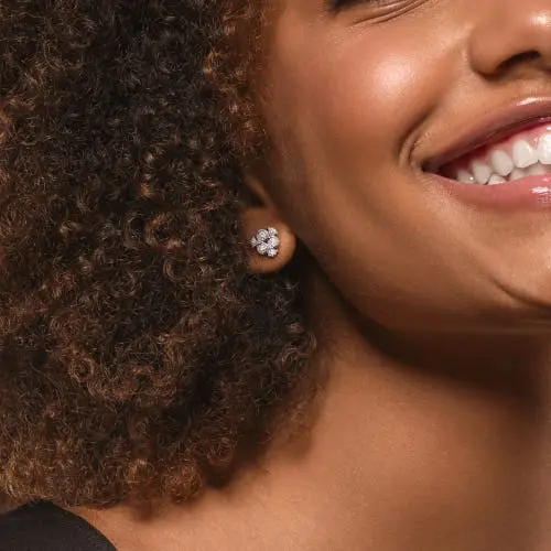 JULIANNA B. Lab-grown Diamond Cluster Earrings
