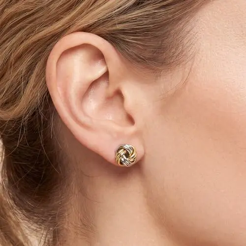 THE LOVERY FINE JEWELRY Knot Stud Earrings