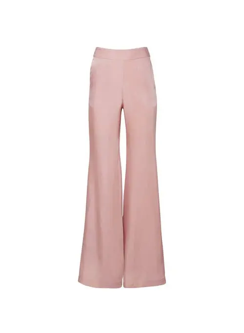 FLEUR DU MAL Luxe Twill Flare Pant - Tan