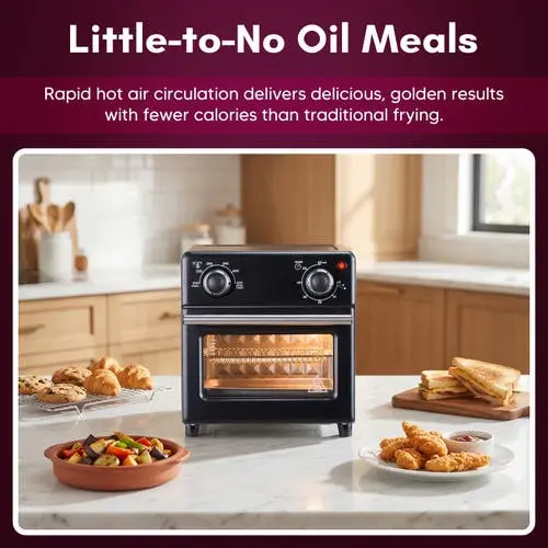 ELITE CUISINE Eafl2052 8.5qt Air Fryer Oven