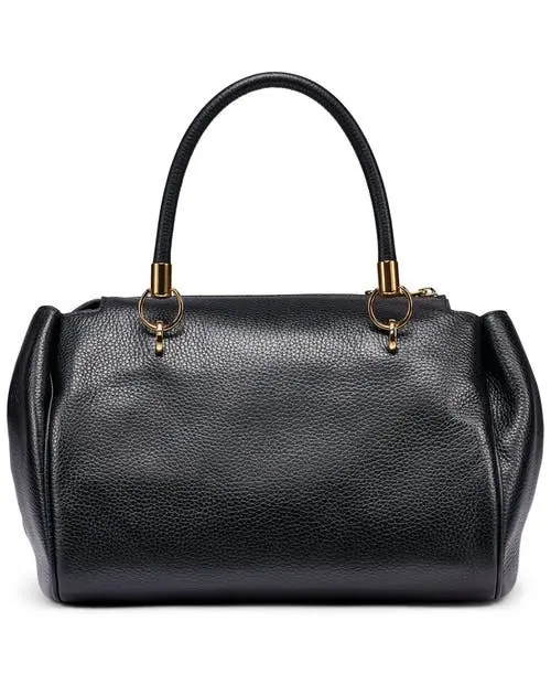 Karl Lagerfeld Paris Maelynn Satchel - Black/gold