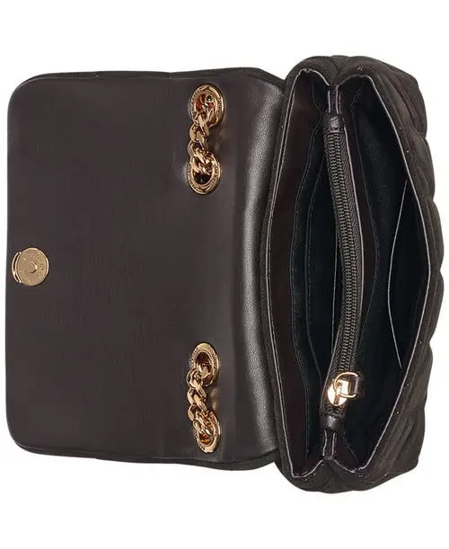 Karl Lagerfeld Paris Lafayette Small Suede Crossbody Bag With Gems