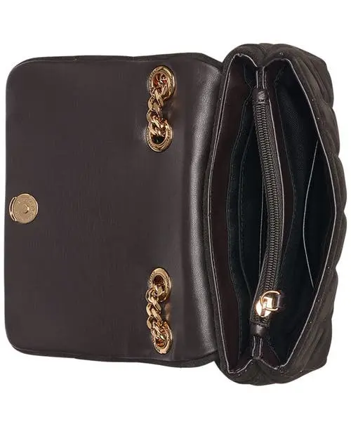 Karl Lagerfeld Paris Lafayette Small Suede Crossbody Bag With Gems